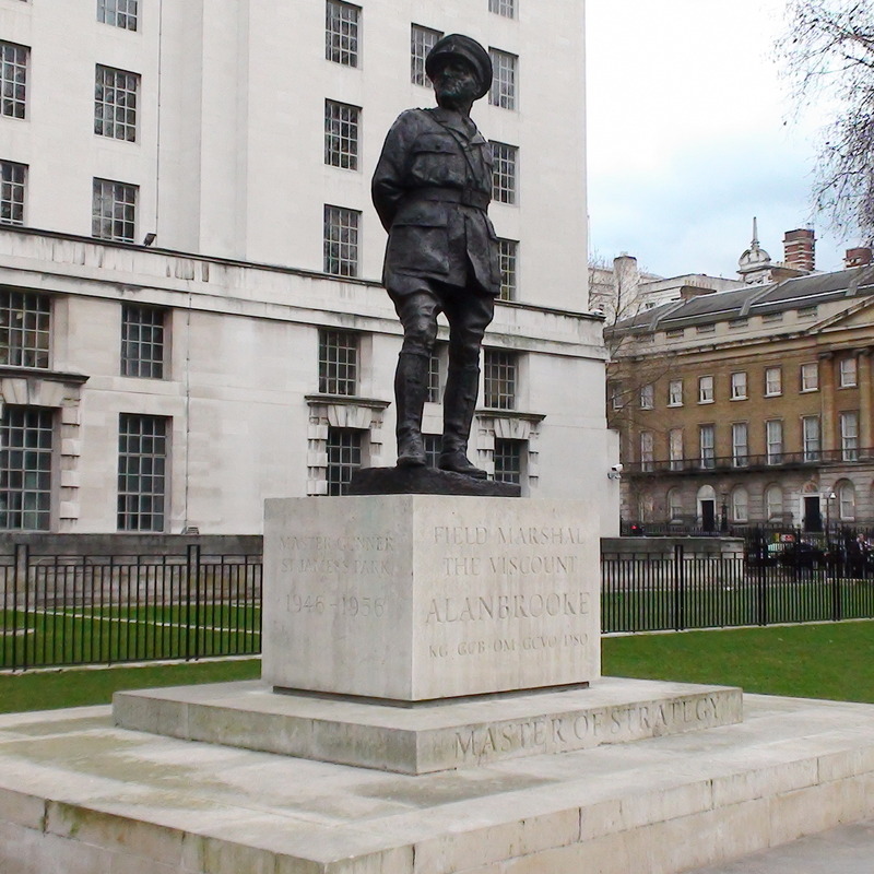 Alanbrooke statue : London Remembers, Aiming to capture all memorials ...