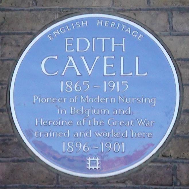 Edith Cavell at Royal London Hospital : London Remembers, Aiming to ...